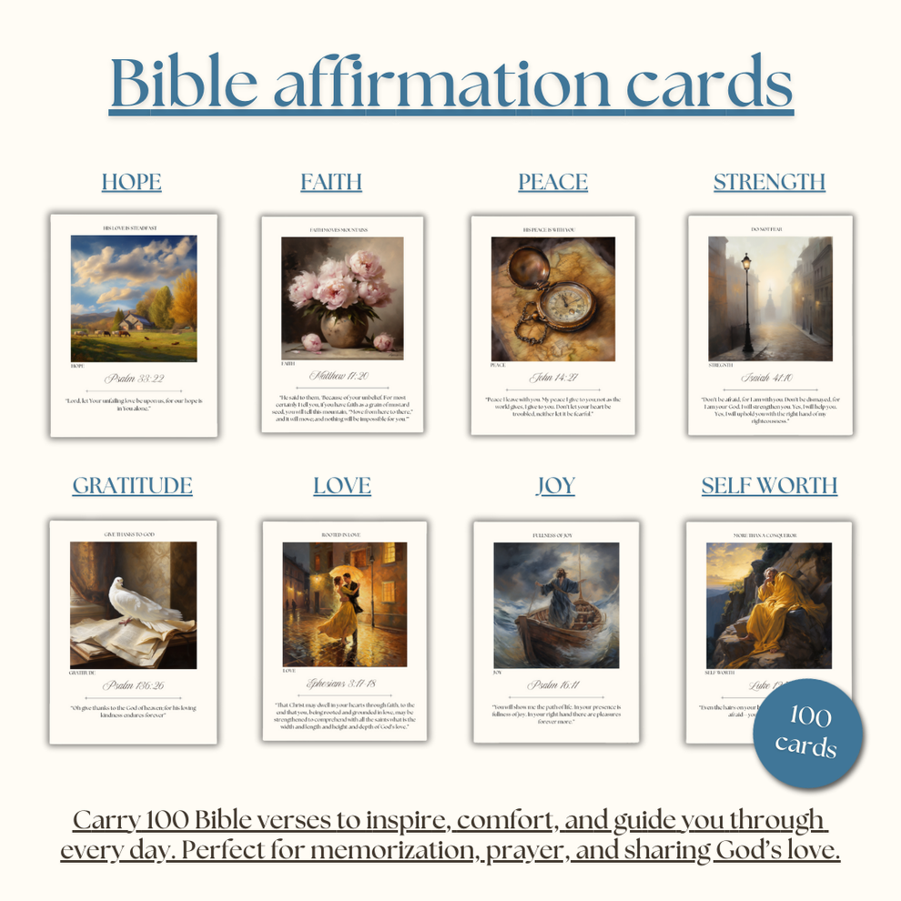 Bible Affirmation Cards - Instant Download – Holy Path